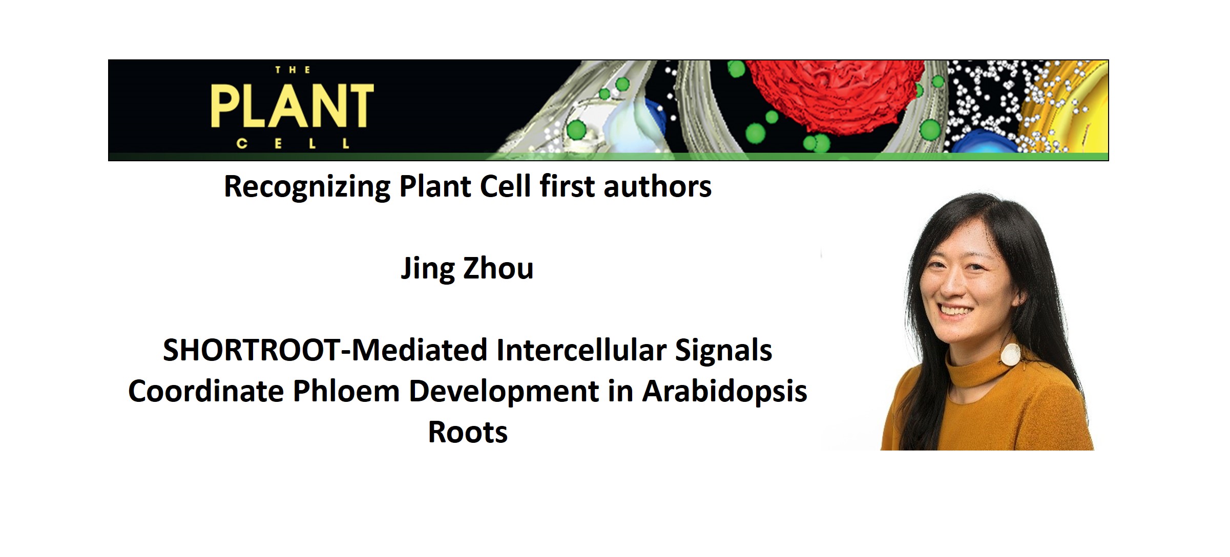 Recognizing Plant Cell authors: Jing Zhou | Plantae