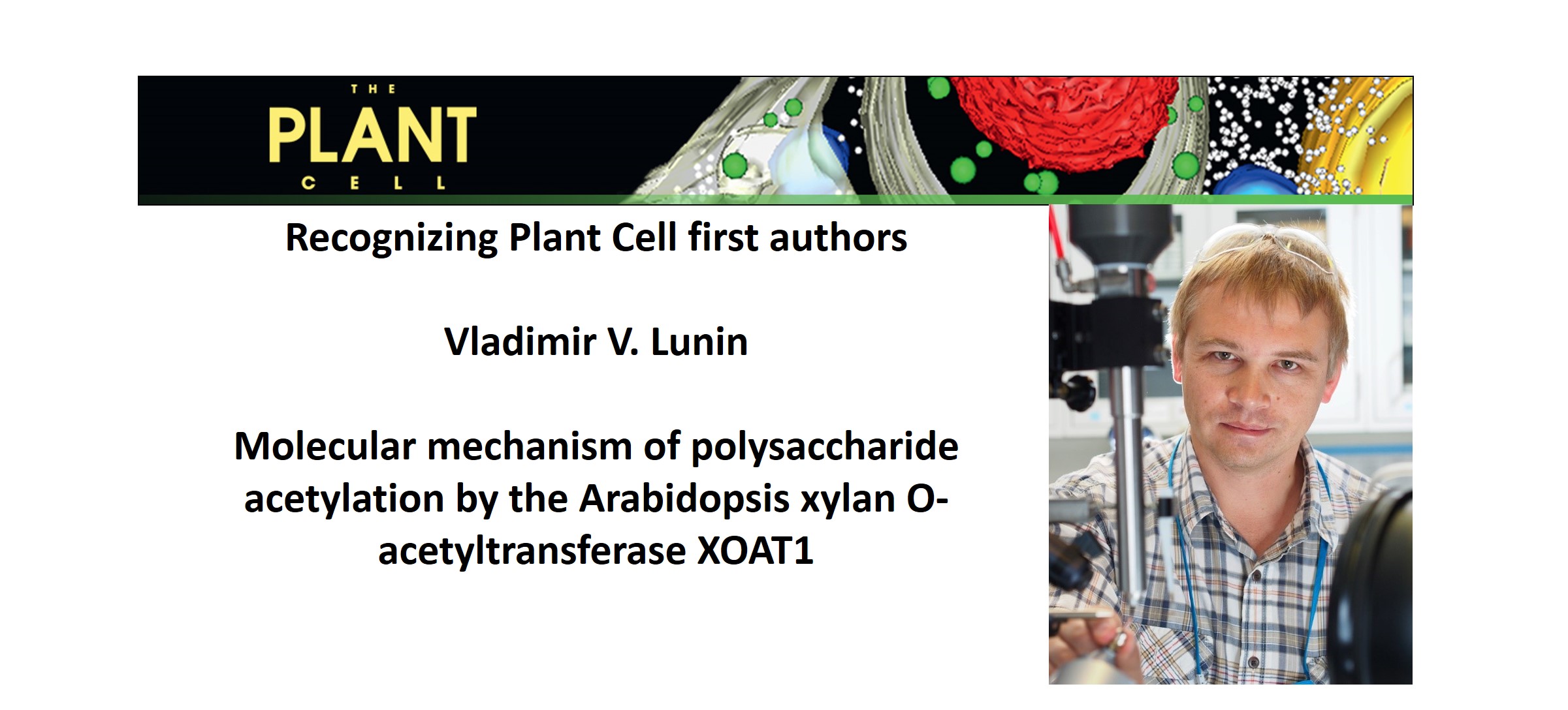Recognizing Plant Cell authors: Vladimir V. Lunin | Plantae