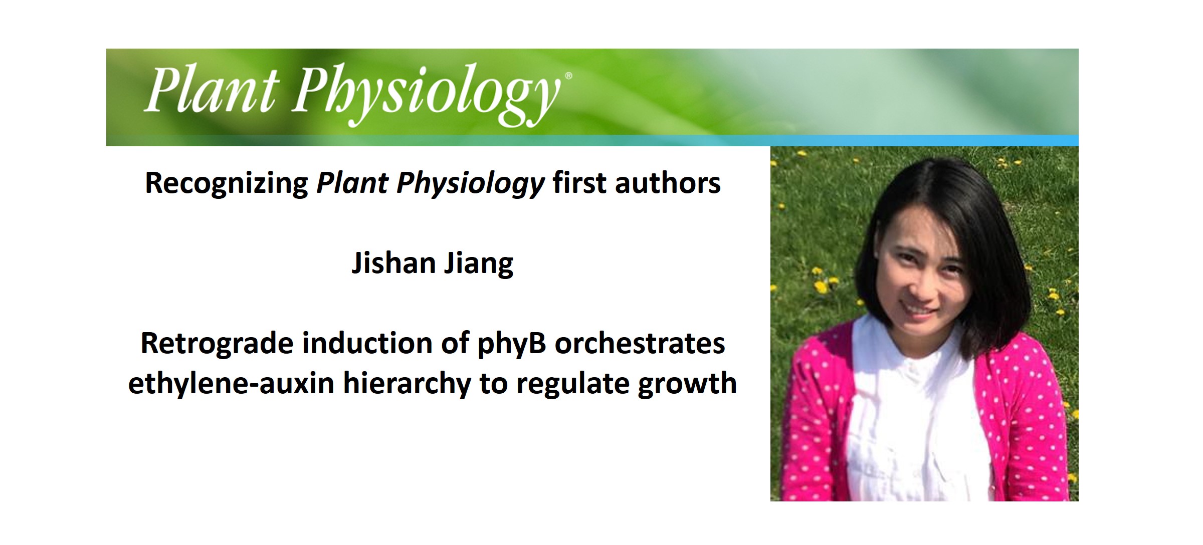 Recognizing Plant Physiology authors: Jishan Jiang | Plantae