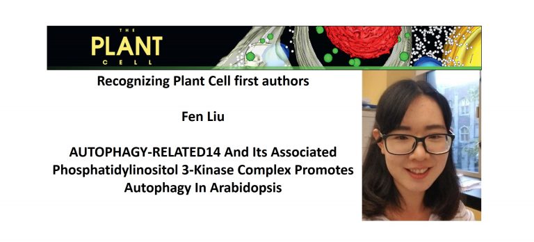 Recognizing Plant Cell authors: Fen Liu | Plantae