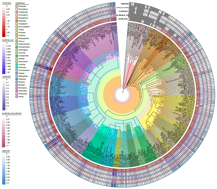 Concerted expansion and contraction of immune receptor gene repertoires ...